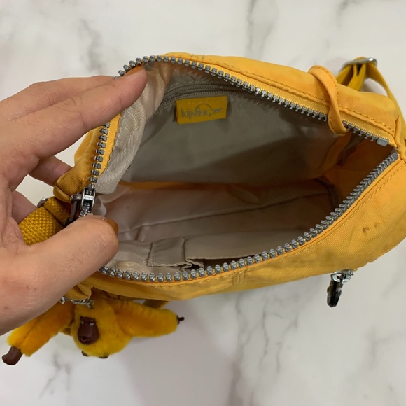 Kipling | Bags | Kipling Bright Yellow Fun Mini Cross Body Purse | Poshmark